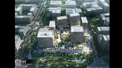 Cities And Urban Design Renderings Project Collection城市规划 Behance