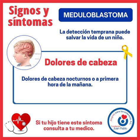 El Meduloblastoma Es El Tumor Fundación Juan Pablo