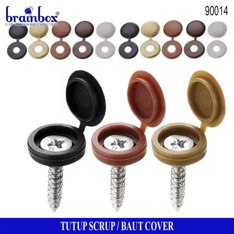 Tutup Scrup Baut Cover Sekrup Plastic Kantong Scrup Screw Cap Cover Cap Brainbox Car And Home
