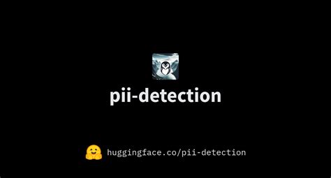 pii detection pii