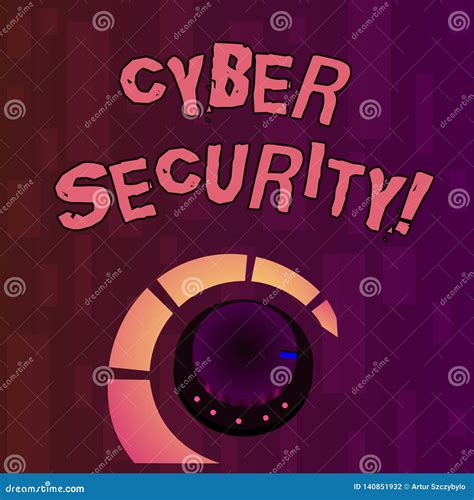 Handwriting Text Writing Cyber Security Concept Meaning Online