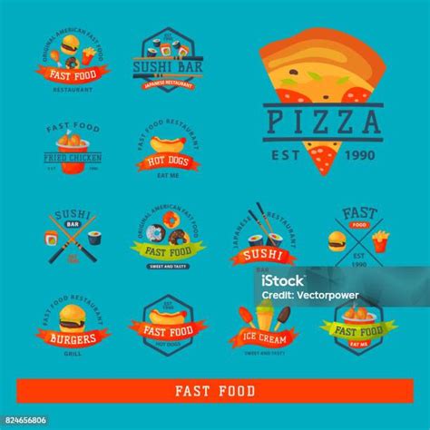 화려한 만화 패스트 푸드 라벨 기호 절연 레스토랑 맛 있는 아메리칸 치즈 버거 배지 Mea 식사 벡터 일러스트 레이 션 감자