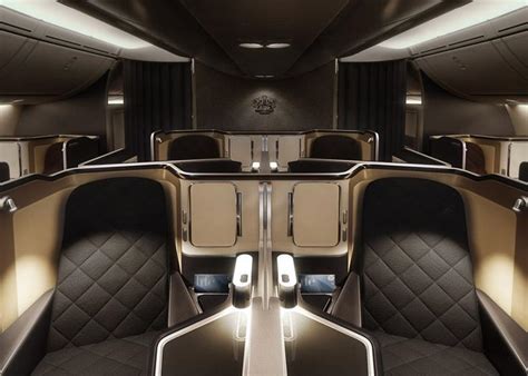 British Airways Unveils A New High Tech First Class Cabin For Its