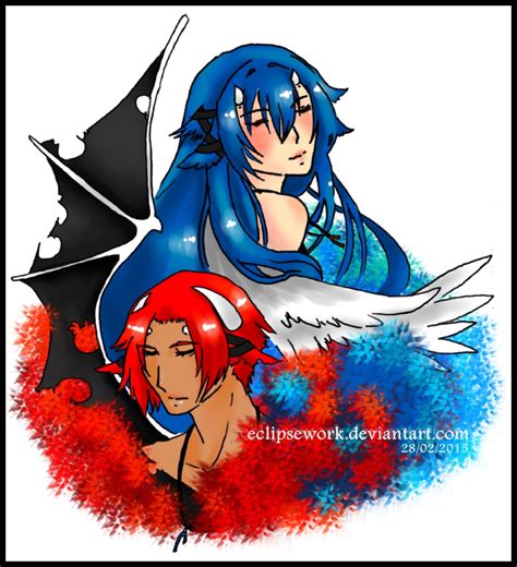 Demon Siblings By Eclipsework On Deviantart