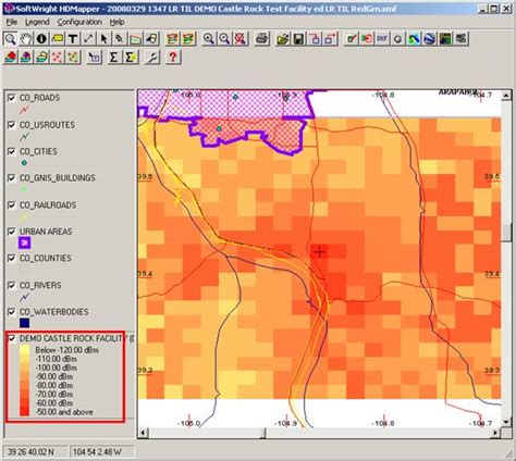 Level Dbm Increments In Hdmapper