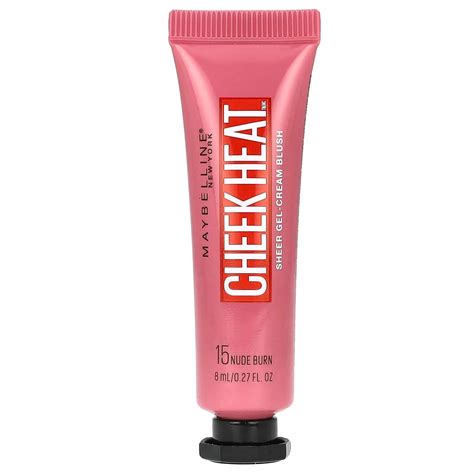 Maybelline Nude Burn 15 Blush Em Gel Creme 8ml Pague Menos
