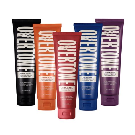 Overtone Semi Permanent Color Depositing Treatment Mask Hair Color