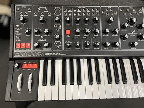Moog Matriarch Dark Semi Modular Analog Synthesizer Empire Guitars