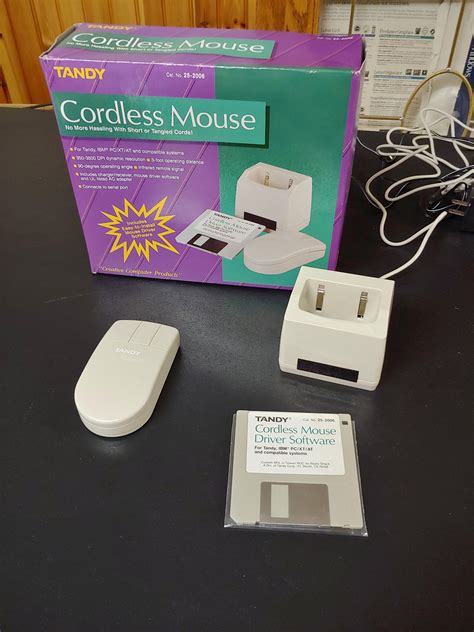 Got A Brand New Tandy Cordless Mouse Still In The Plastic Wrap But I