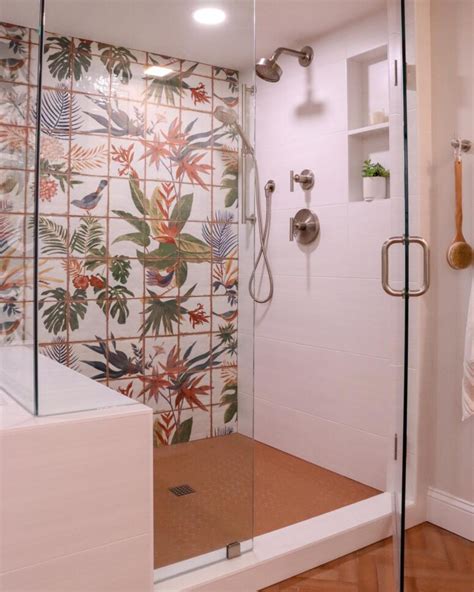 25 Eye Catchy Shower Tile Accent Wall Ideas Shelterness