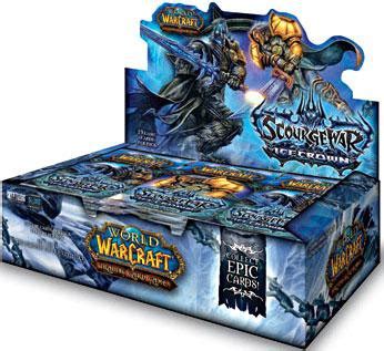 World Of Warcraft Trading Card Game Scourgewar Icecrown Booster Box 24