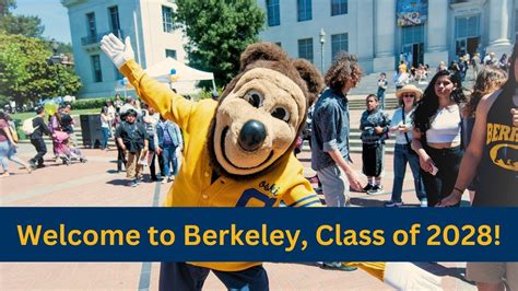 Welcome To Uc Berkeley Class Of 2028 Youtube