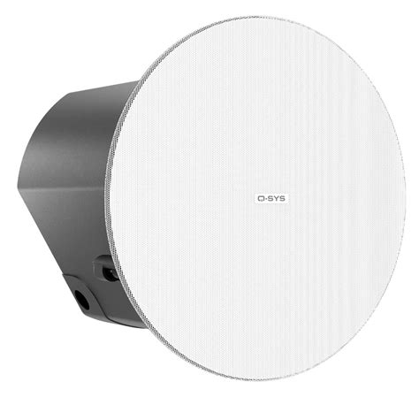 Qsc Ad C6t Zb Wh 65 Two Way Ceiling Speaker 70100v White Full
