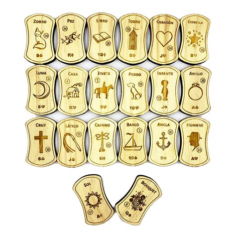 Lenormand Oracle De Madera Promystical Tu Tienda Mística Y Espiritual