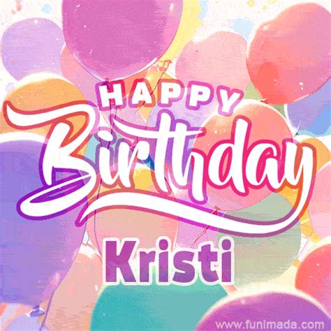 Happy Birthday Kristi S For Her Download On