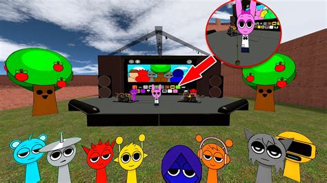 Incredibox Sprunki Concert In Maze Gmod Addon Youtube