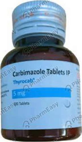 Carbimazole Tablet Ip Thyrocab 10mg At Rs 999bottle Nagpur Id