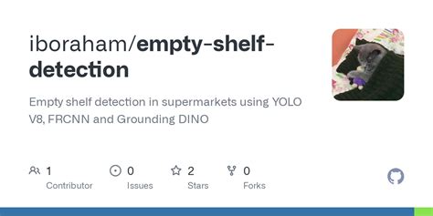 github iboraham empty shelf detection empty shelf detection in supermarkets using yolo v8