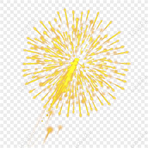 Golden Yellow Cool Explosion Special Effectslight Effectcartoon Png Picture And Clipart Image