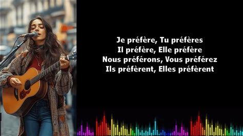 Learn French With Vincent ♫ Conjugation I I Préférer I Présent De L