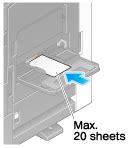 Loading Paper Into The Bypass Tray