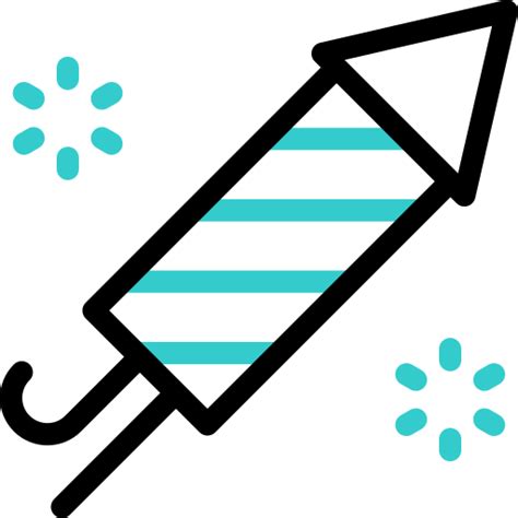Firecracker Basic Accent Outline Icon