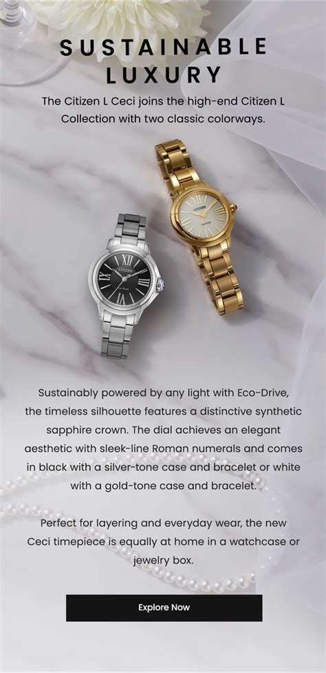 Citizens New Sustainably Powered High End Collection