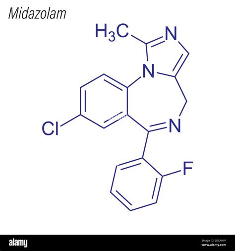 Midazolam Structure