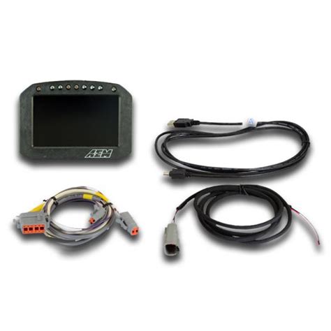 Ev West Aem Cd5 Carbon Flat Panel Can Bus Display Aem