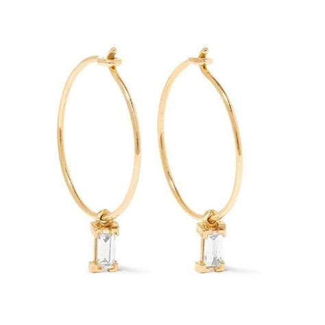 Love Hoop Earrings This Ileana Makri Ileanamakri Hoop Earrings With