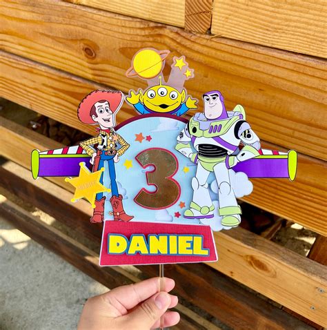 Toy Story Cake Topper Buzz Lightyear Cake Topper Woody And Etsy