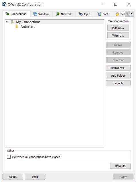 Creating Your First X Win Session StarNet Knowledge Database PC X X Windows X More