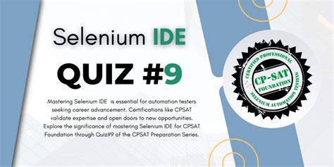 Quiz9 Cpsat Preparation Series