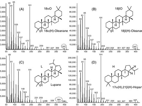 17 Gc × Gctofms Mass Spectra And Structures Of The Separated Peaks Of