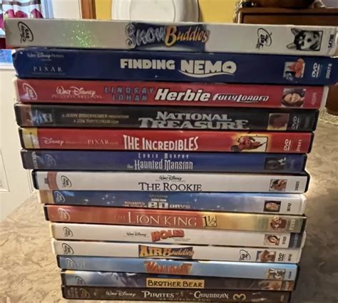 Disney Dvd Movies Collection Lot Of 14 Some Animation Herbie The Rookie £1122 Picclick Uk
