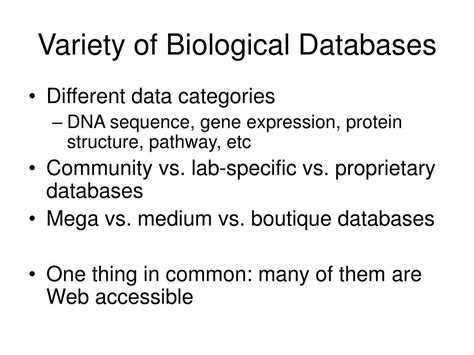 Ppt Biological Databases Integration And Semantic Web Powerpoint Presentation Id 4270453