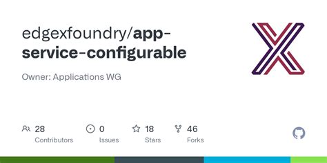 Github Edgexfoundryapp Service Configurable Owner Applications Wg
