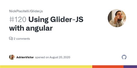 Using Glider JS With Angular Issue NickPiscitelli Glider Js