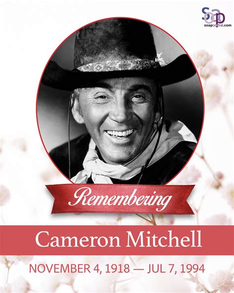 Actor Cameron Mitchell