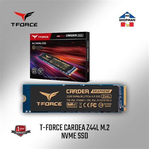 Tforce Cardea 250gb 500gb 1tb Z44l M2 Pcie 40 4x4 Ssd Storage M2