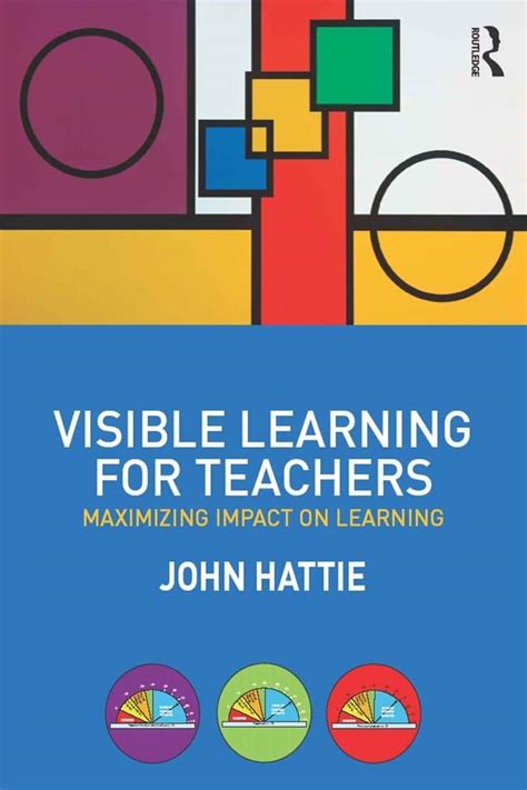 Book Review Hatties Visible Learning For Teachers Cult Of Pedagogy