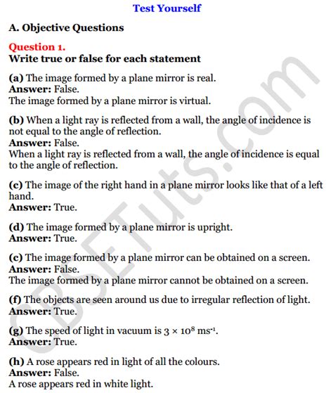 Selina Concise Physics Class 7 Icse Solutions Chapter 4 Light Energy