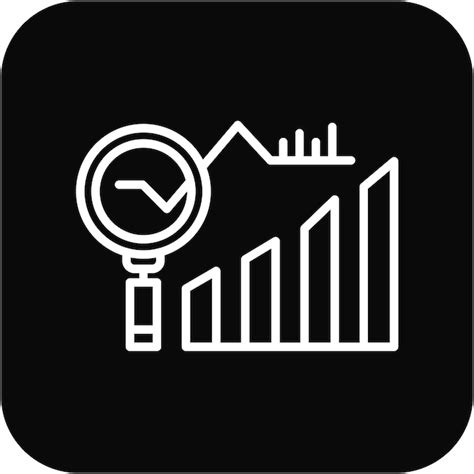 Trend Analysis Vector Icon Can Be Used For Business Performance Iconset