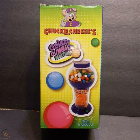 Vintage Chuck E Cheese Gumball Machine Plastic Chuck E Cheese