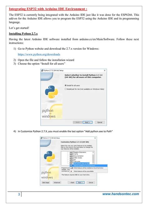 ESP WiFi Bluetooth Module Getting Started Guide PDF