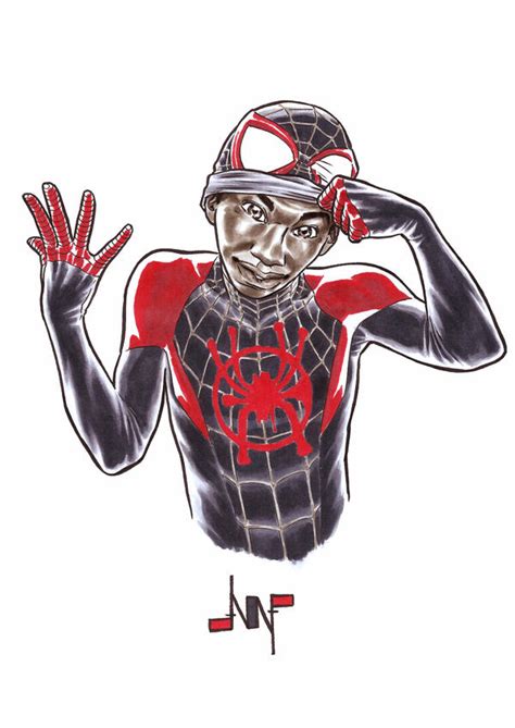 Spider Man Miles Morales By Albertonavajo On Deviantart