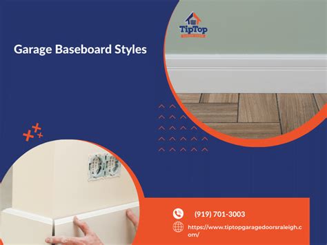 Choosing Garage Baseboards Styles And Materials Tip Top Garage Doors