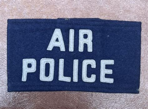 Apg Militaria Us Air Police Orignal Armband