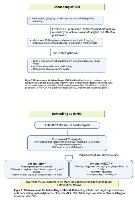 Behandling Av Manifestationer Vid Myosit