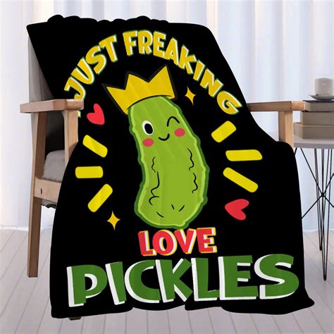 Pickle Ts Pickle Blanket For Pickles Lover Funny Pickle